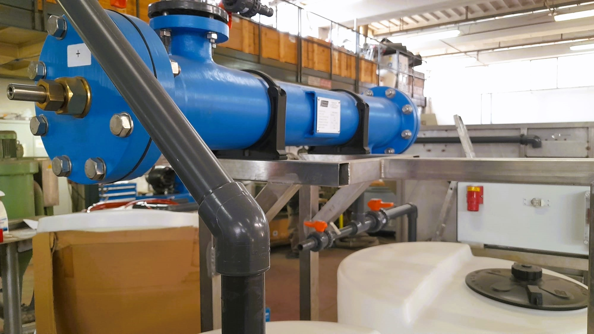 Elektroplan - civil water treatment plant with induction ...